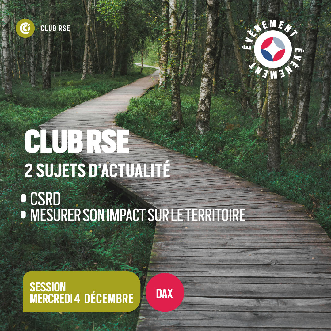 4 décembre 2024 - [CLUB RSE] Programme du dernier rendez-vous de l ...
